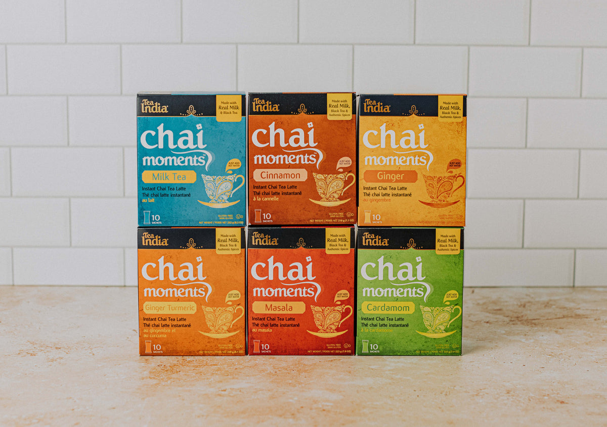 Instant Chai Mix Powder – Quick Chai Tea and Latte in Seconds – Tea India