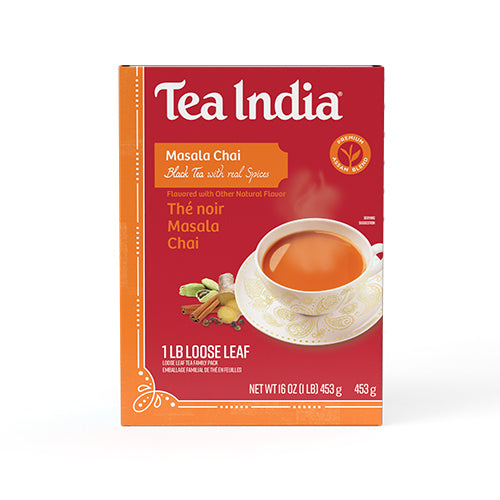1lb Masala Chai Loose Tea - Real Spices & Black Tea - Tea India